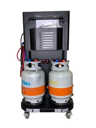 AIRTEK Fully Automatic R134A&1234YF Recovery & Recharge DUAL AC machine ...