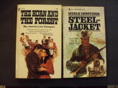 2 PBs The Horn And The Forest by Jamie Lee Cooper; Steel Jacket by Merl ...