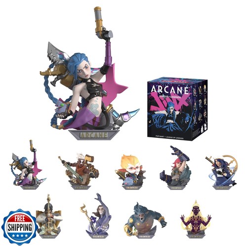 POP MART League of Legends: Arcane Series Figures Blind Box Figures ...