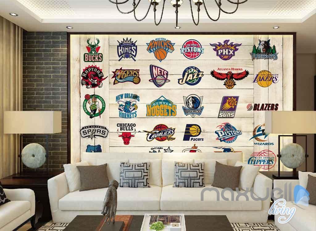 Nba Team Logos Wallpaper 3d