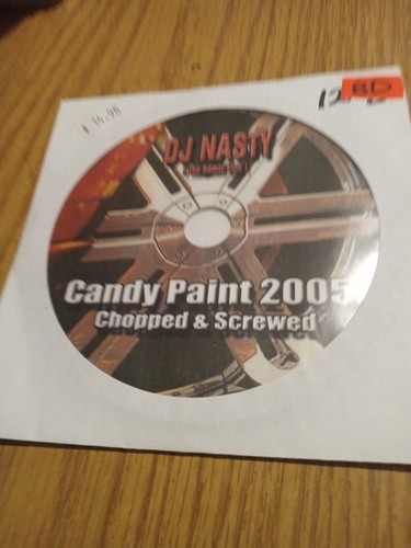 DJ NASTY Candy Paint 2005 CD SEALED Texas Gangsta Rap Swishahouse Screw 903 | eBay