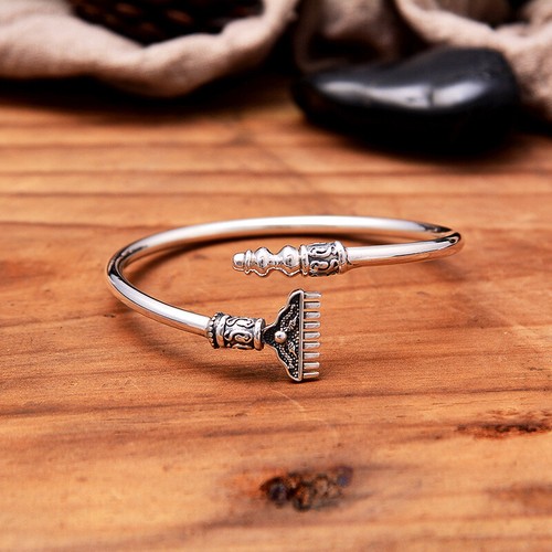A26 Armlet Buddhist Weapon of Bajie Journey to the West Silver 925 | eBay