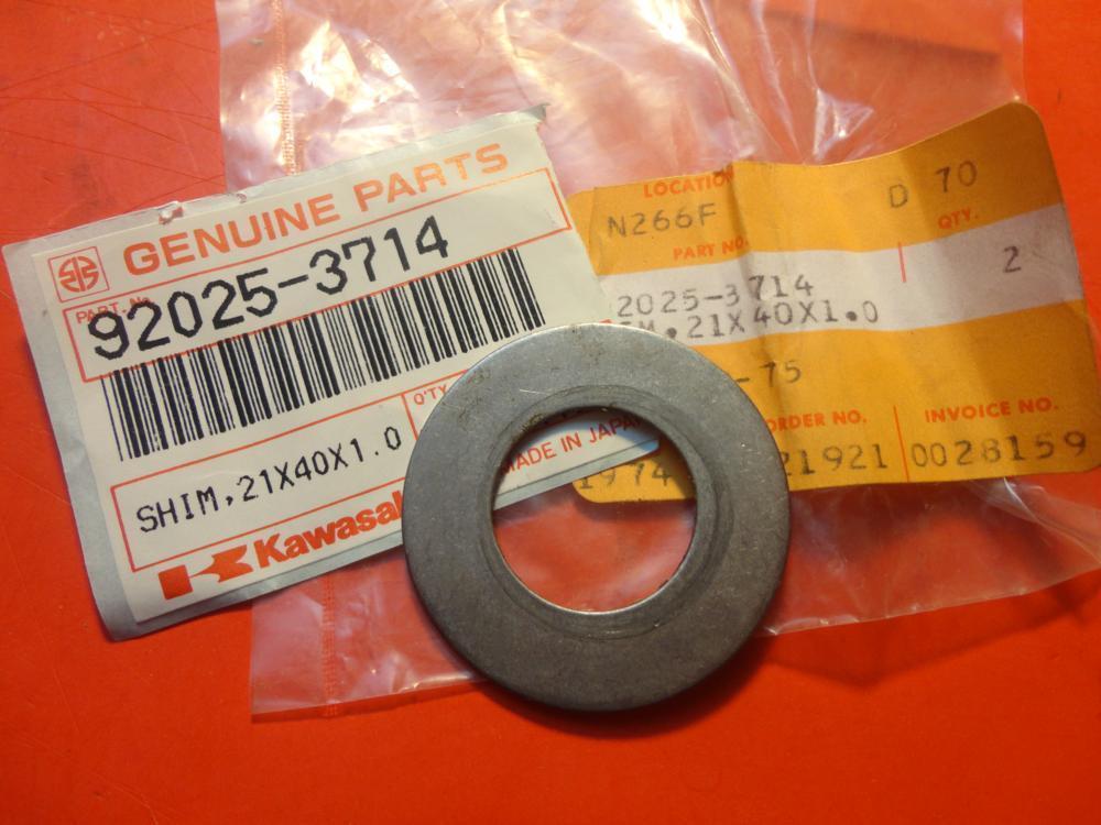 NOS NEW OEM FACTORY KAWASAKI 1986-1994 SHIM 92025-3714 | eBay