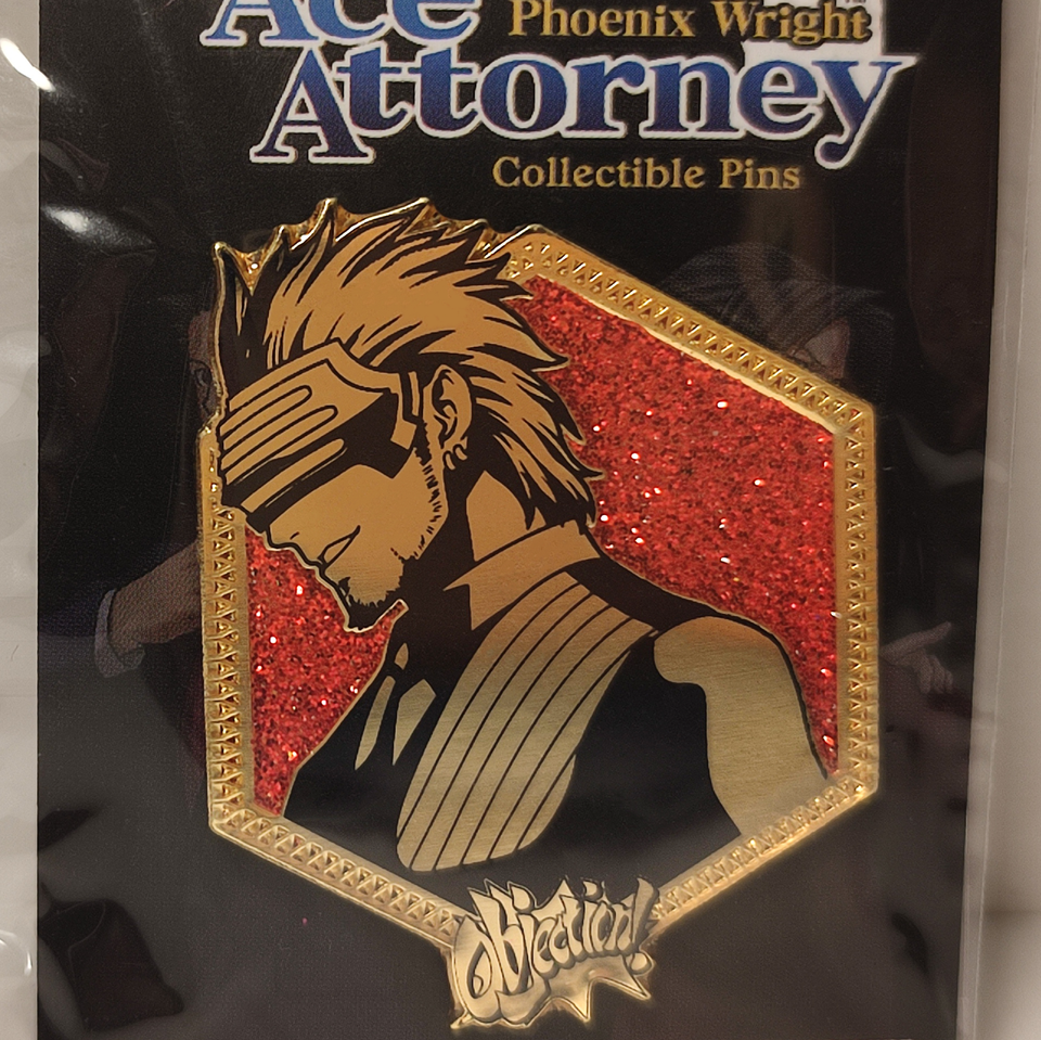 Phoenix Wright Ace Attorney Collectible Limited Edition Enamel Pins Lot ...