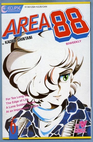 Area 88 #6 1987 Manga [Kaoru Shintani] Eclipse | eBay