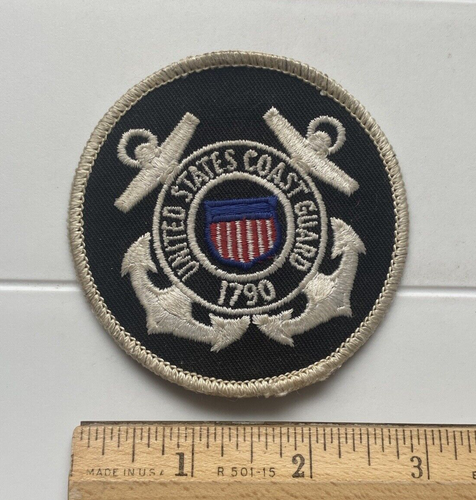 United States Coast Guard USCG est. 1790 Round Embroidered Patch | eBay