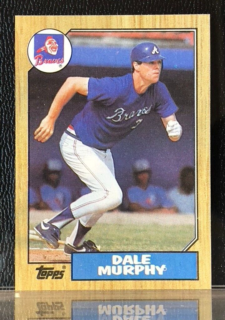 1987 Topps ~ Dale Murphy ~ Phillies, Braves ~ (Near Mint - MT) | eBay