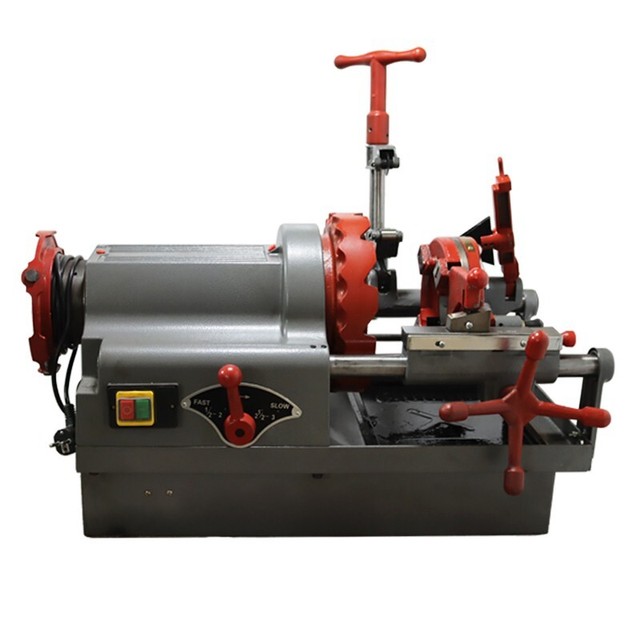 TECHTONGDA 110v Electric Threading Cutter Pipe Threader Machine 1/2-2 ...