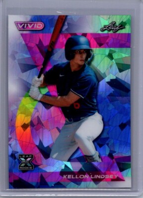 Kellon Lindsey 2024 Leaf Vivid Baseball 1/1 Pre Production Proof | eBay