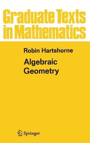 Algebraic Geometry by Robin Hartshorne: Used 9780387902449| eBay