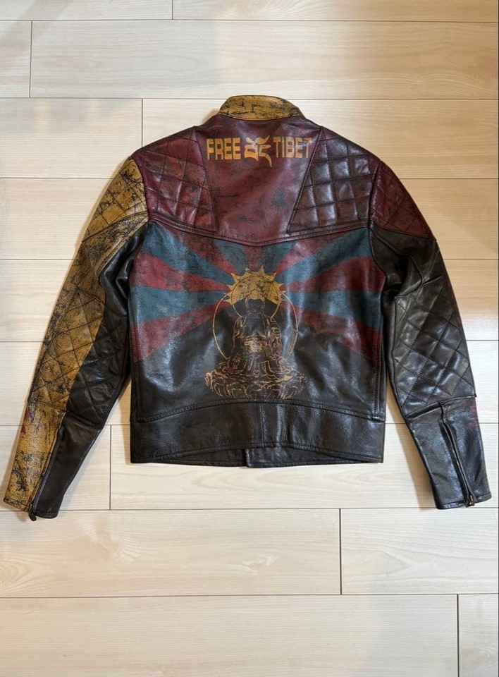 BELSTAFF Free Tibet Leather Riders Jacket Limited Rare Unused ...