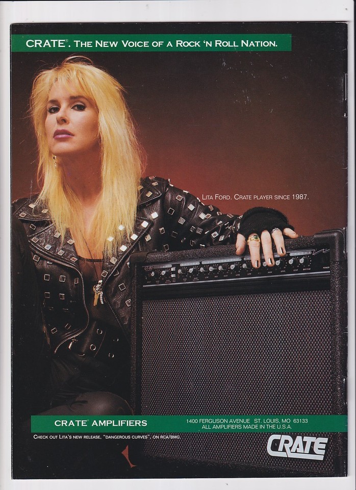 Lita Ford (1993) # 1 (6.5-FN+) (1866845) Signed, Jim Balent cover and ...