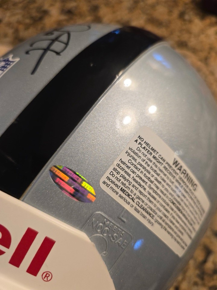 Nfl Oakland Raiders Qb Greats Signed Autographed Full Size Helmet ...
