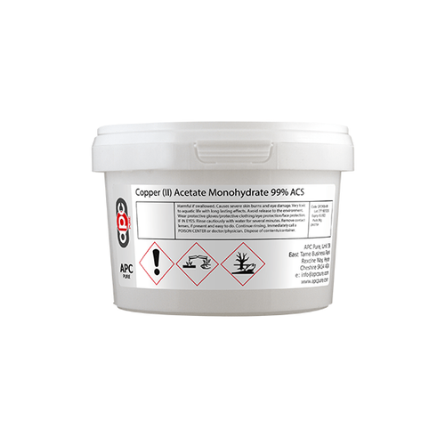 Copper (II) Acetate Monohydrate 99% 500g 5055914793840 | eBay