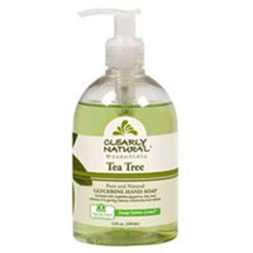 Liquid Soap with Pump Tea Tree 12 Oz By Clearly Natural | eBay