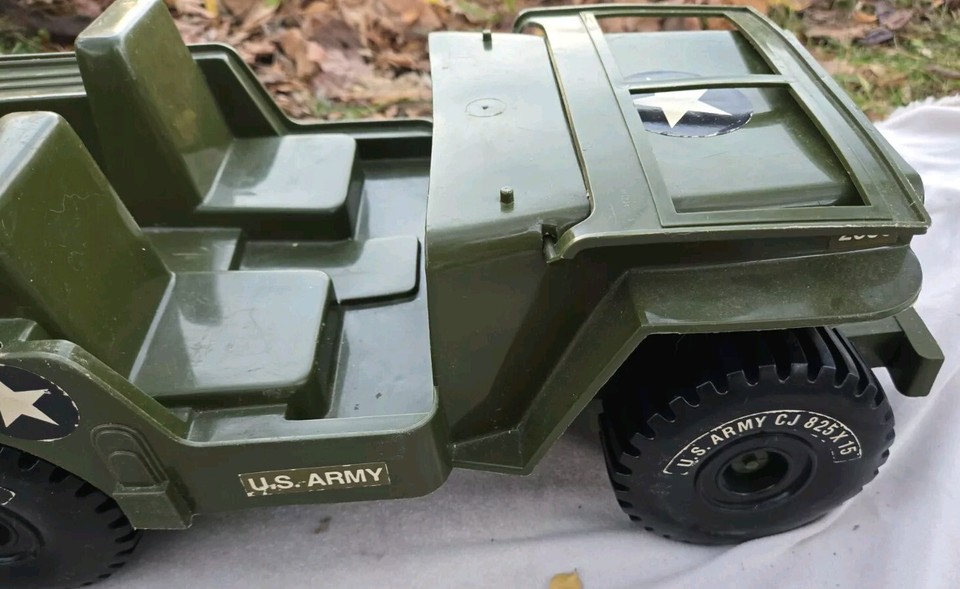 Vtg Empire Action Figure US ARMY 1973 Combat Jeep & 1976 Trailer | eBay
