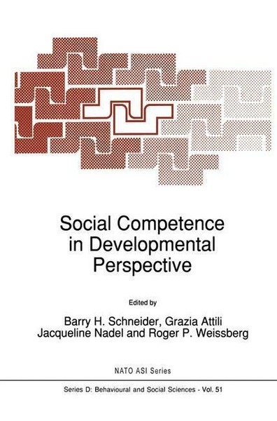 Social Competence in Developmental Perspective von Grazia Attili Roger ...