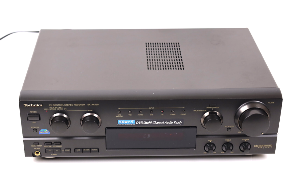 Technics SA-AX530 A/V Control Stereo Receiver No Remote p936 | eBay