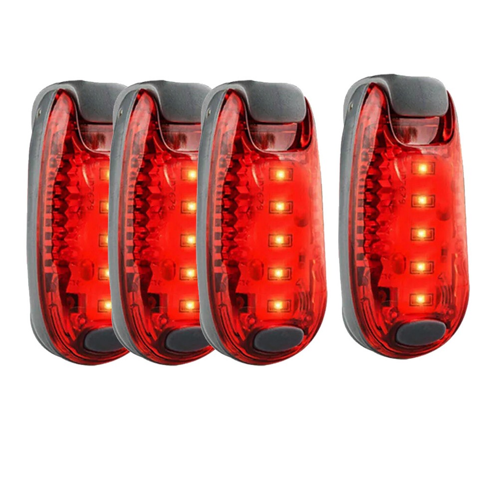 5LED USB Bike Bicycle Cycling Light Rear Tail Flashing Safety Warning ...