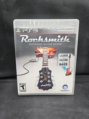 Rocksmith (Sony Playstation 3 PS3, 2012) Complete Game (Cable Not ...