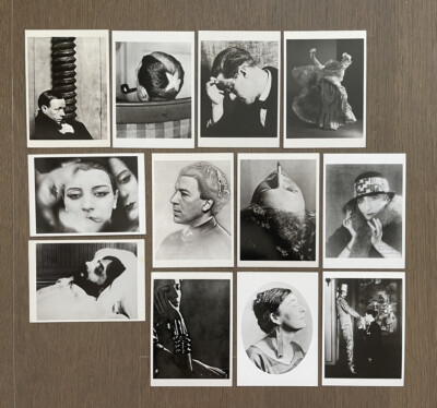 SALE! Super RARE! Man Ray - 12 Vintage Postcards, Duchamp, KIKI, Breton ...