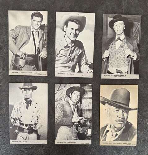 Set of 6 vintage Nu Card Western postcards | eBay