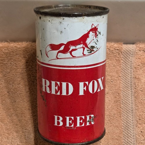 1950s RED FOX BEER, flat top beer can, by Best, Chicago, Illinois | eBay