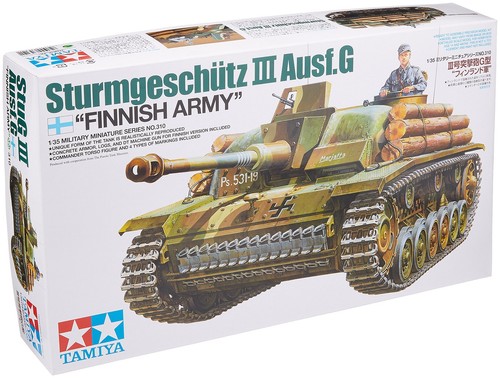 Tamiya 1/35 Finnish Army StuG III Ausf. G Model Kit 35310 New Japan ...
