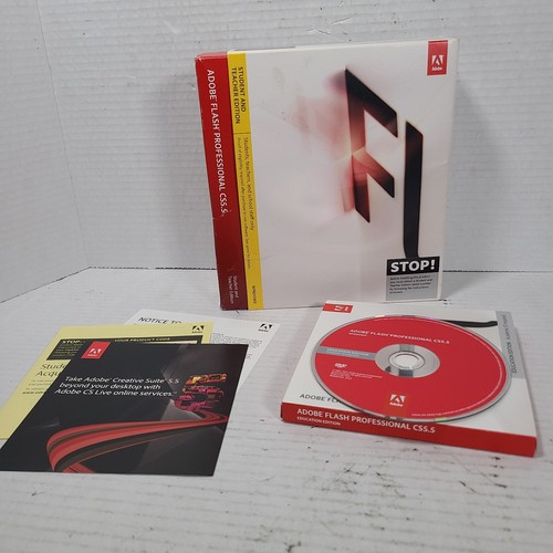Adobe Flash Professional CS5 Student Edition Windows | eBay