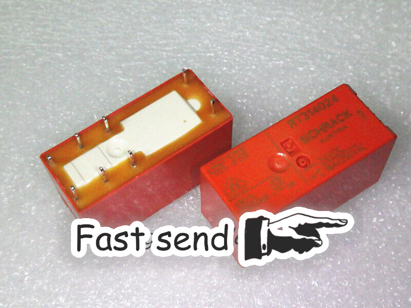 10pcs 24V 8pins SCHRACK RT314024 16A 250VAC Tyco Relay | eBay