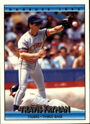 1992 Donruss Baseball Card #349 Travis Fryman | eBay