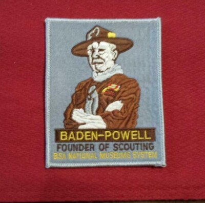Boy Scout Patch Baden Powell Founder Of Scouting BSA (2019) | eBay