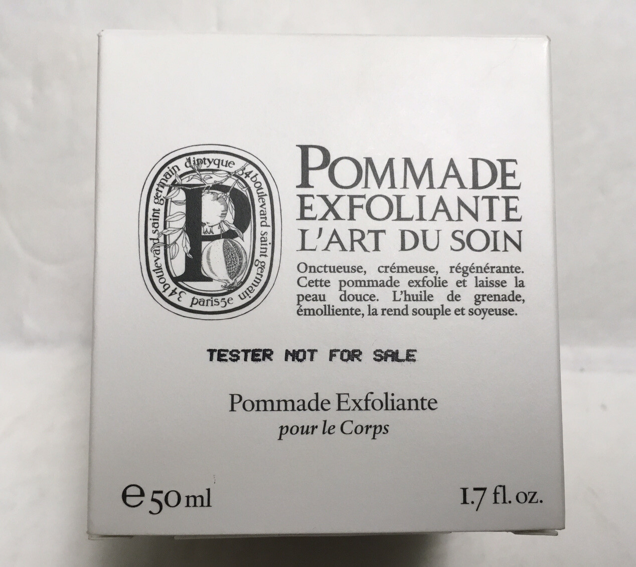 DIPTYQUE Pommade Exfoliante Smoothing Body Polish ~ 1.7 fl oz Testers ...