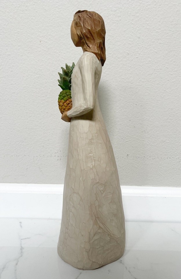 Willow Tree 2002 Hearth and Home Figurine Woman Pineapple Susan Lordi ...