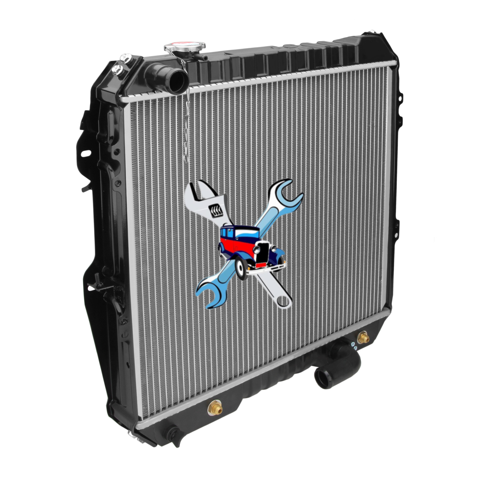 Radiator For Toyota Hilux LN106 LN107 LN111 1988-1997 2.8L 4Cyl Diesel ...