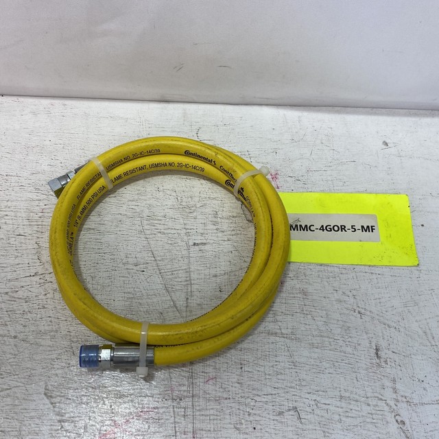 Continental Contitech 2G-IC-14C/39 Flame Resistant Hose 1/4" inner 500 ...