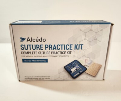 NEW Alcedo Suture Practice Kit for Medical Students Complete Suture ...