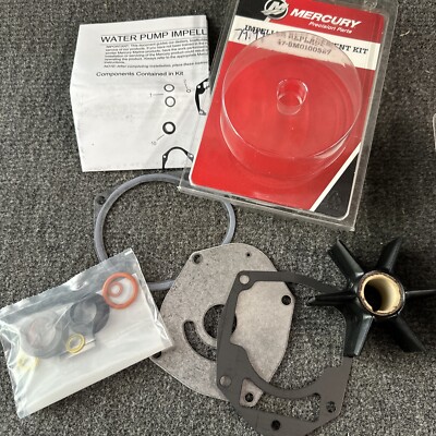 Genuine OEM Mercury Mercruiser Water Pump Impeller Repair Kit 47 ...