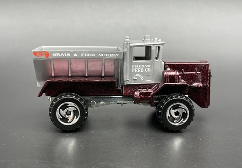 Hot Wheels 1983 Oshkosh Snowplow Fresno Feed Co Mattel Loose Car ...