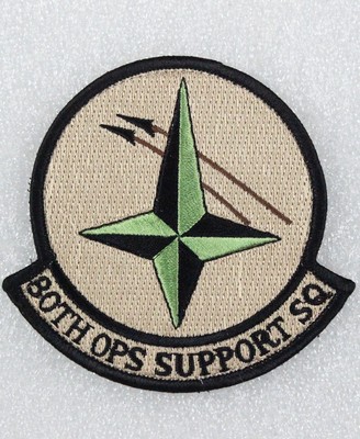USAF Air Force Patch: 80th Operations Support Squadron (tan) w/hook & loop back | eBay