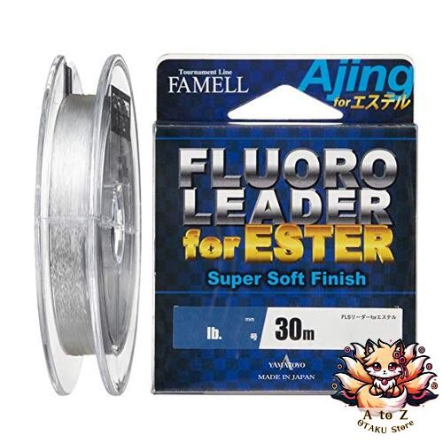NEW YAMATOYO Line Floro Leader for Ester 9.8 ft (30 m) Clear No. 0.6 ...