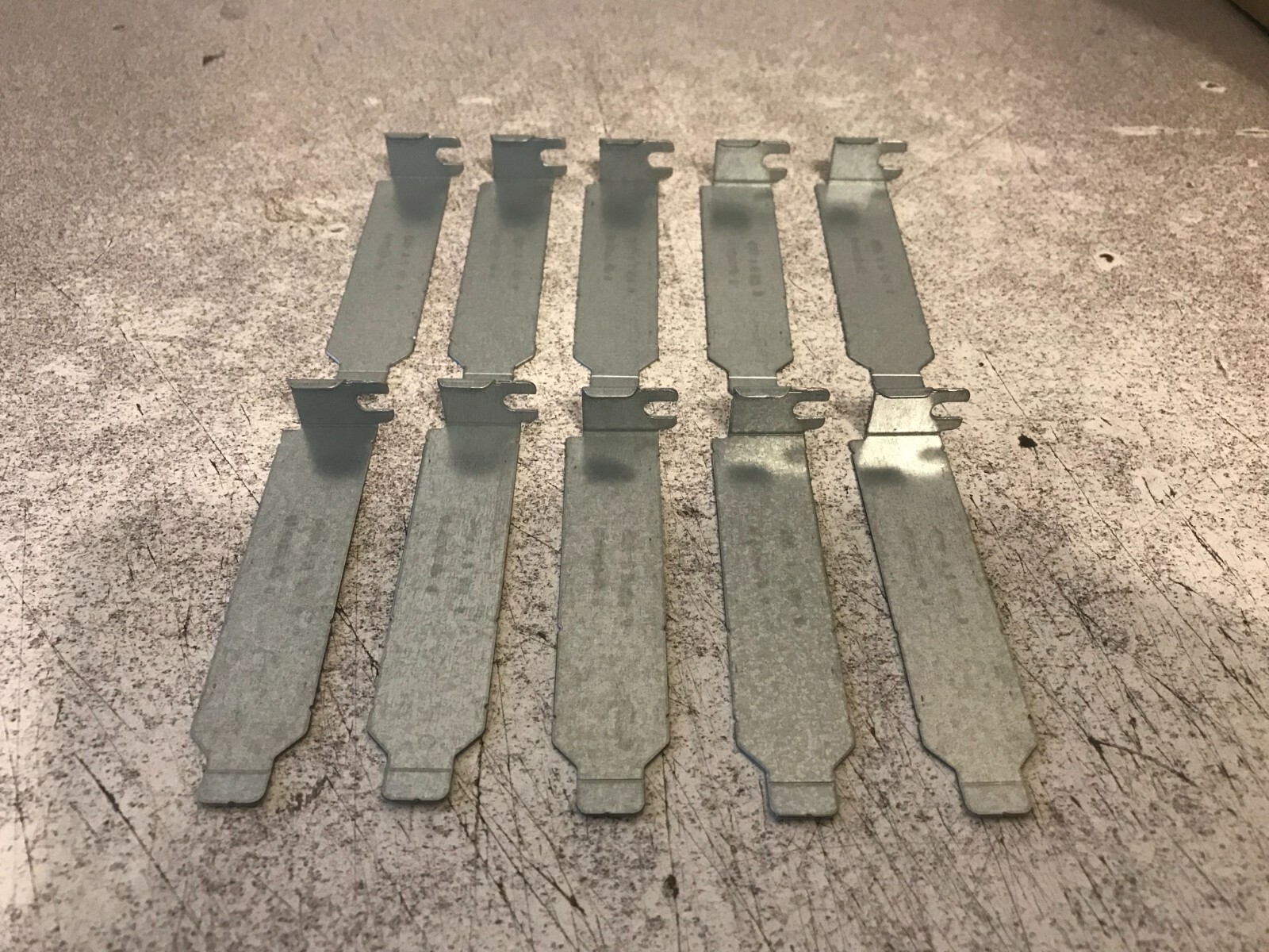 Lot of 10 PCI Slot Cover Blank SFF Low HP EliteDesk 705 800 G2 G1 Z220 ...