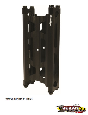 POWERMADD 8" HANDLEBAR RISER FOR T-STYLE POST 44-83438 | eBay