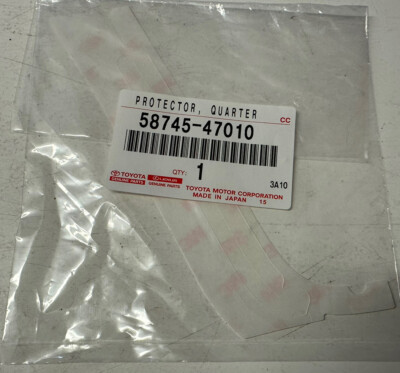 GENUINE NEW TOYOTA PRIUS 04-09 REAR SIDE QUATER PANEL PROTECTOR P/N ...