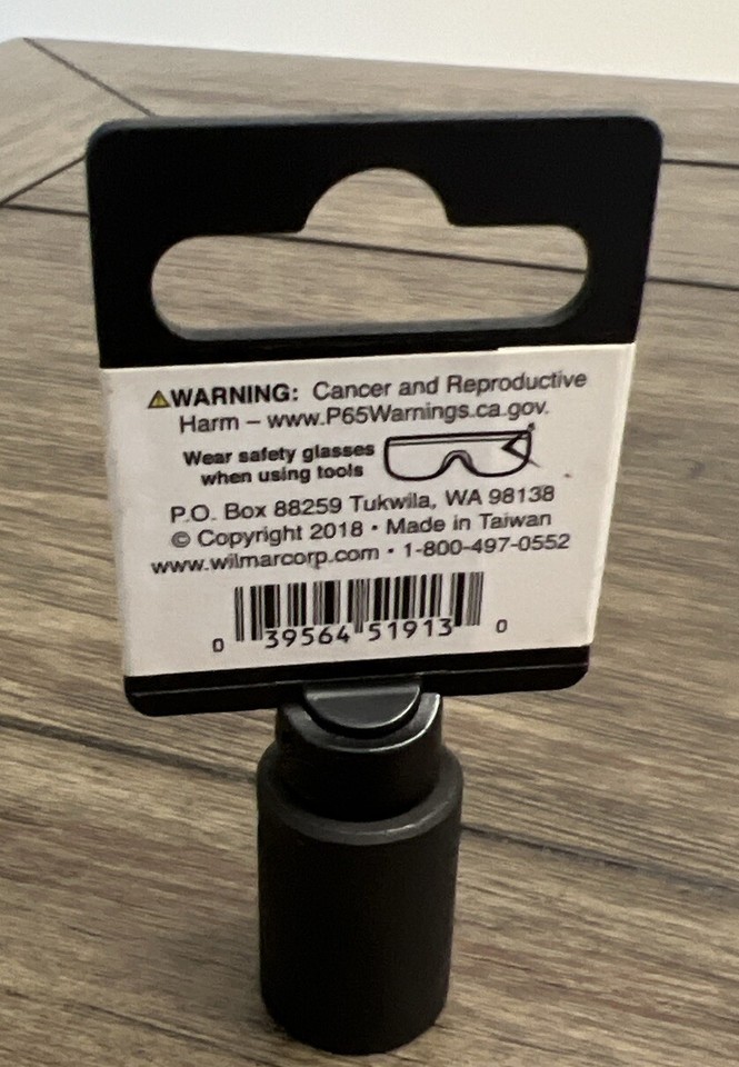 Performance Tool M913 3/8 Inch Drive 13mm 6pt Impact Socket | eBay