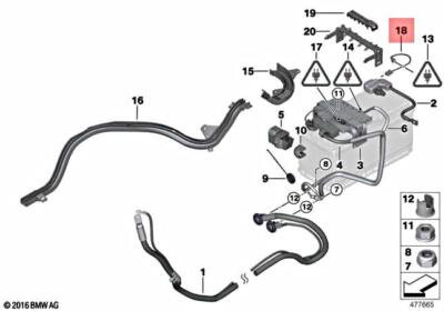 Genuine BMW E60 E70 E71 E81 E82 E84 E87 E87N Adapter lead IBS OEM ...