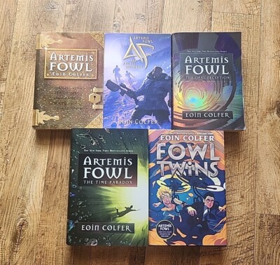 Artemis Fowl 5 book by Eoin Colfer 1, 2, 4, 6, and The Fowl Twins) VGC ...