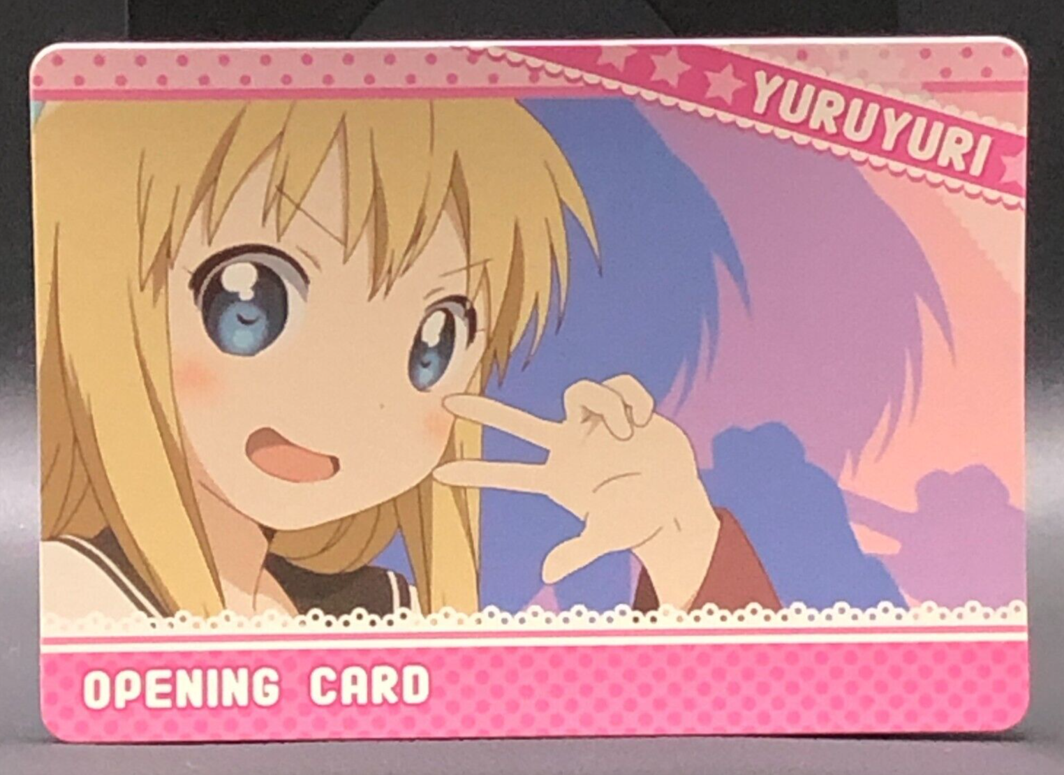 Kyoko Toshinou Yuru Yuri Card TCG Japanese Gokurakubu Movic ANIME #46 ...