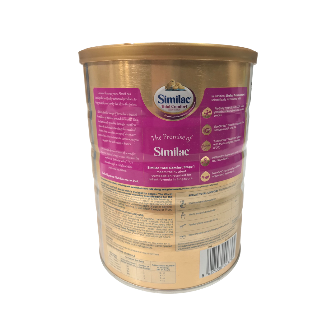 Similac Total Comfort 28.9 oz Infant Powder Formula (604) for sale ...