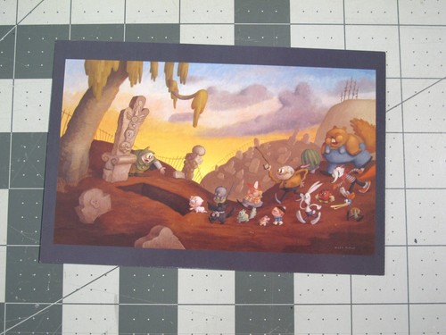 vtg 2009 Mark Bodnar La Luz Gallery art show flyer card SUR1 Pop ...